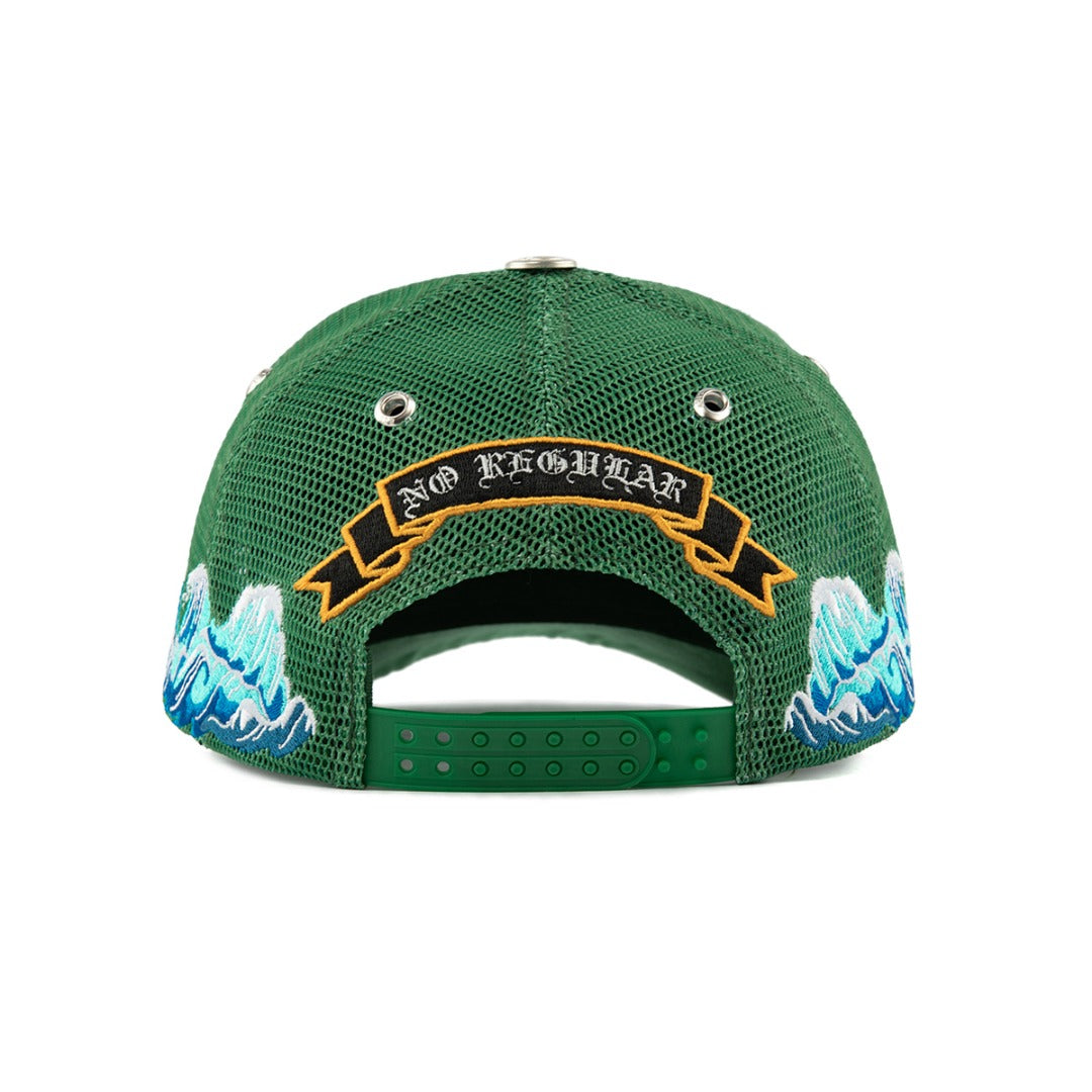 Tsunami Trucker Hat (Green) – GasNYC LLC